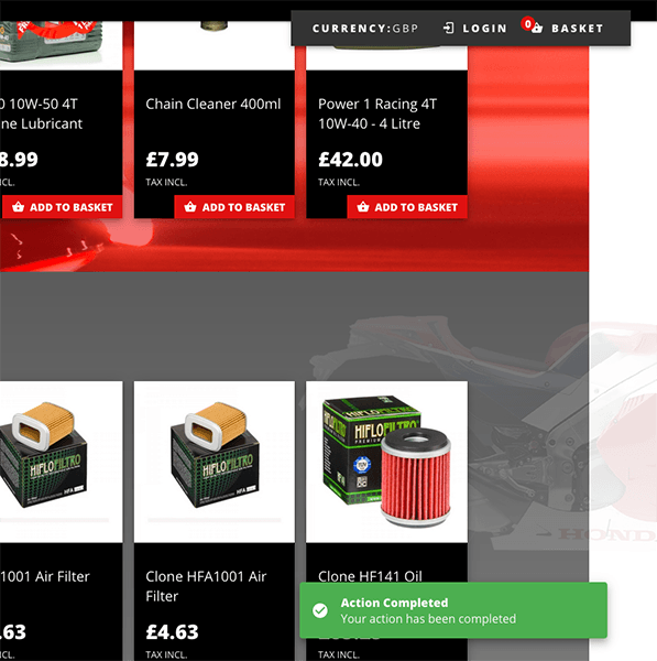 Vue3-Snackbar: Demonstration